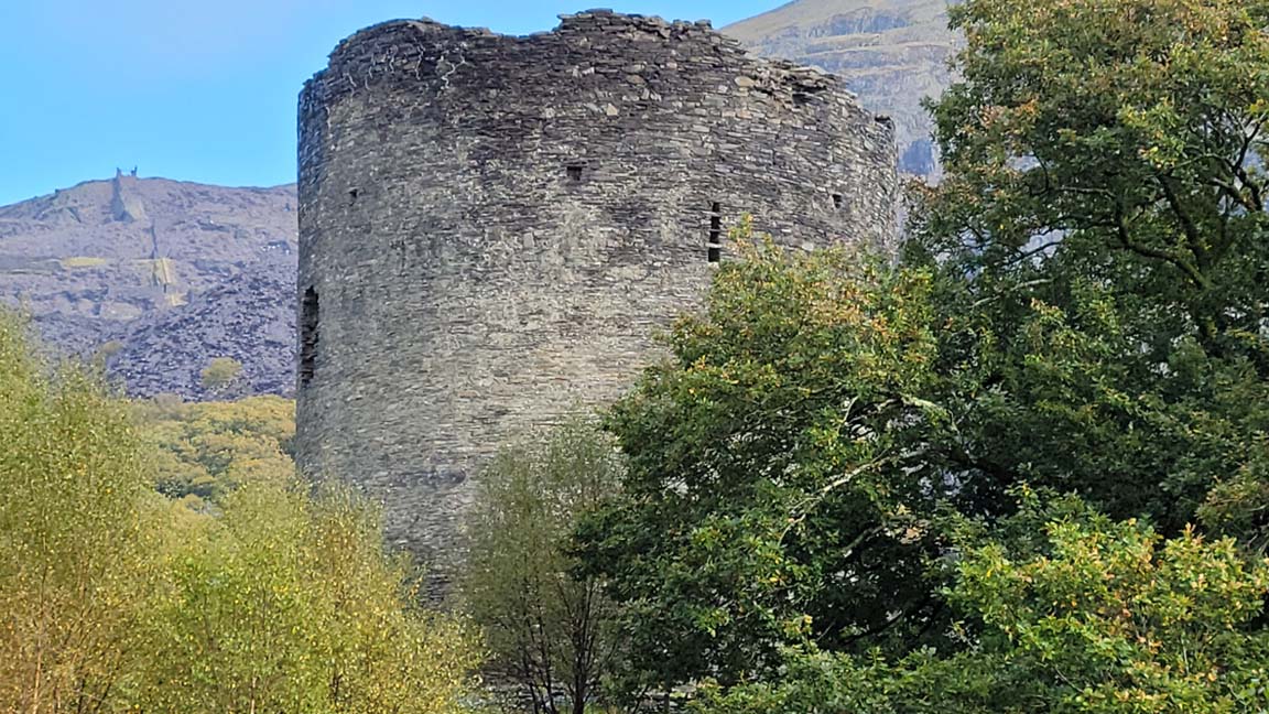 ME TODAY: There is an excellent round tower built by a true Welsh ...